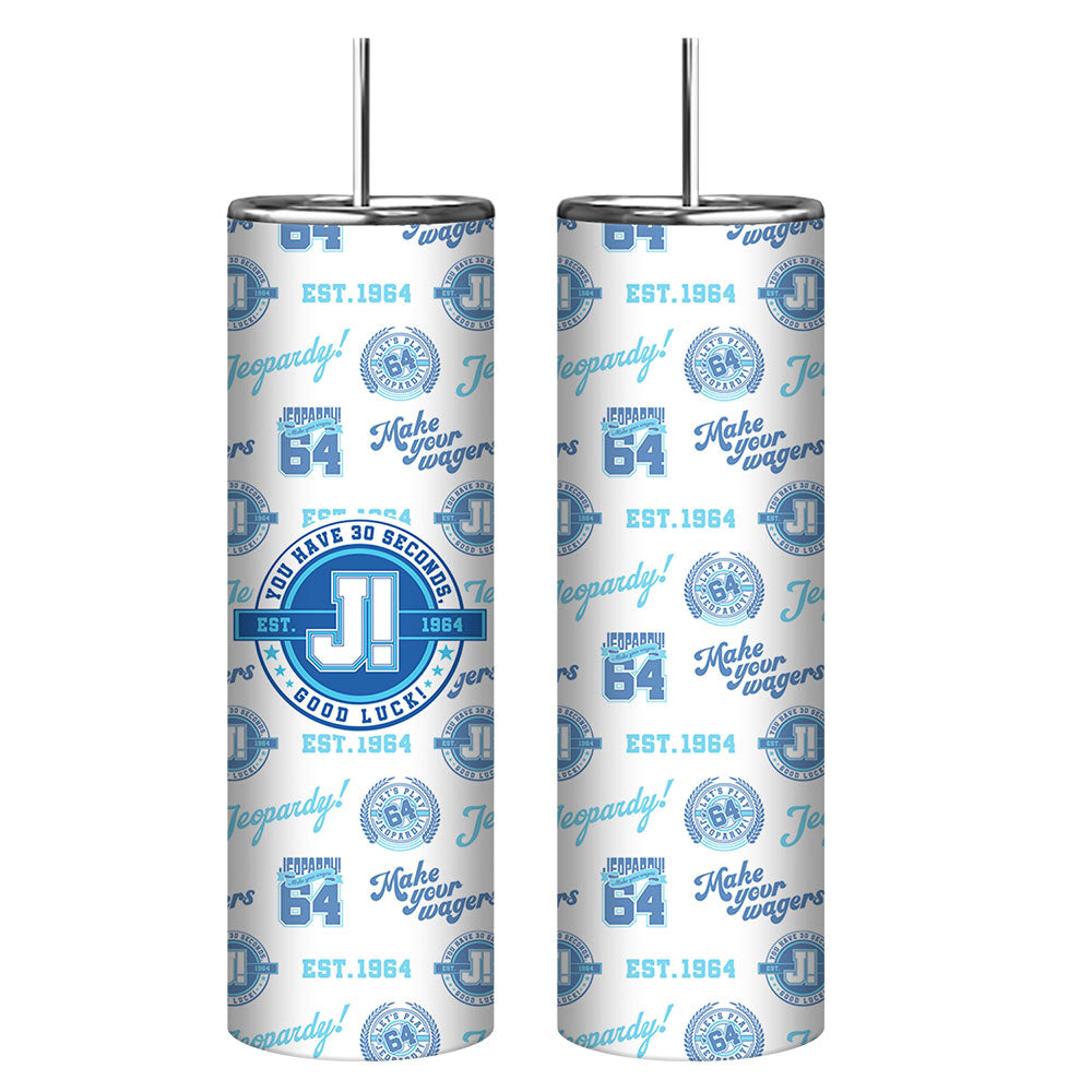 Jeopardy! Established 1964 Tumbler – The Jeopardy! Store